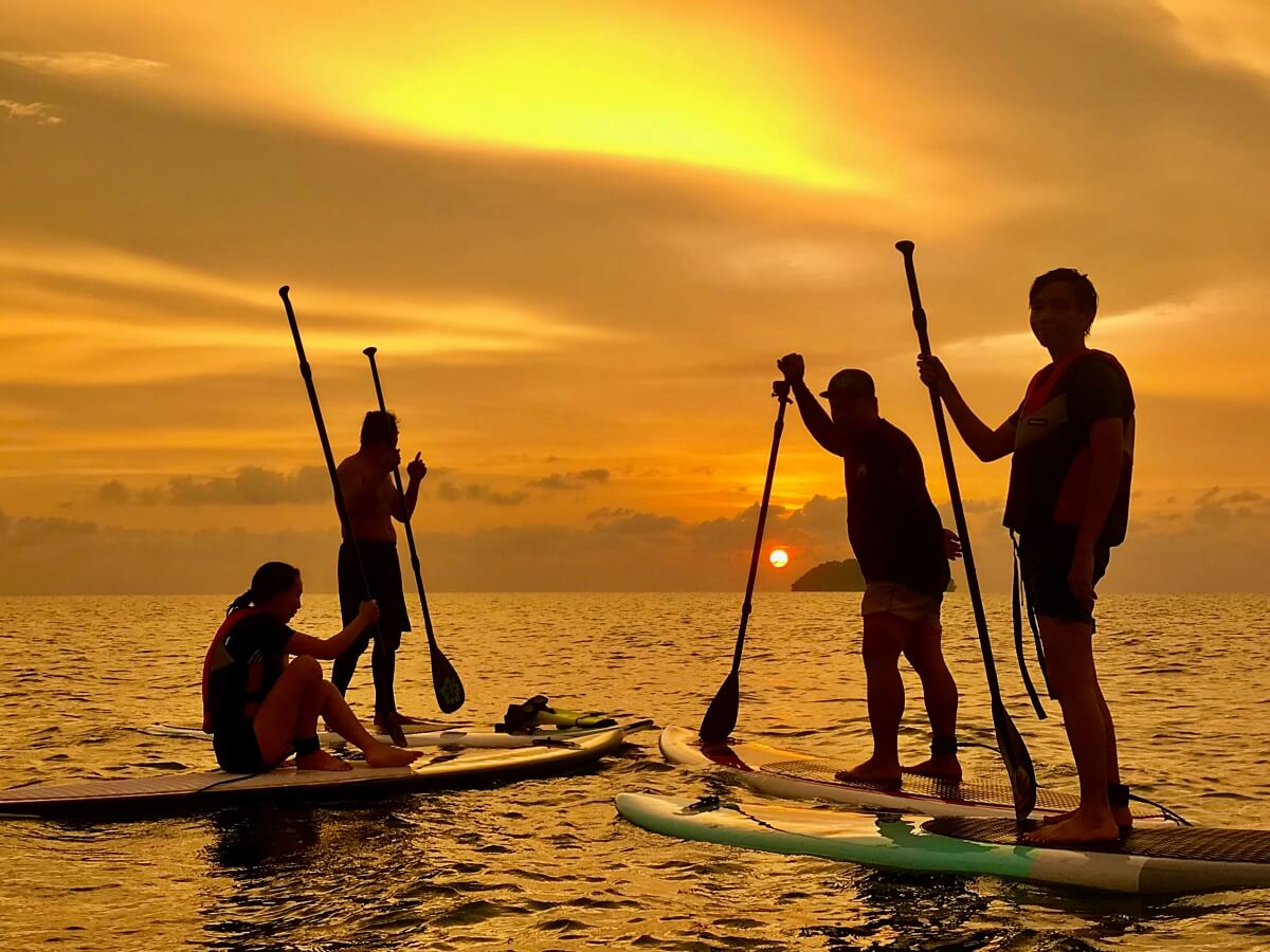 Stand Up Paddleboarding Adventure at Tanjung Aru, Kota Kinabalu – Book Now!